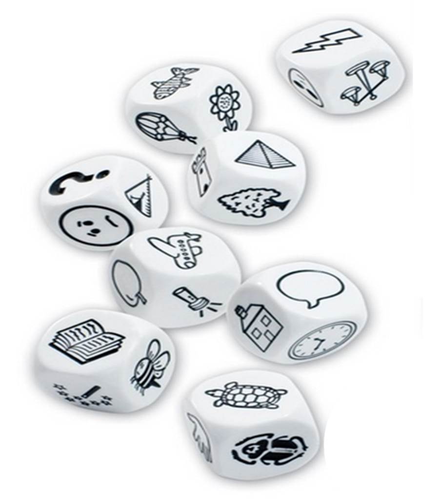 Story cubes encourage imaginative story telling | English Writing Teacher